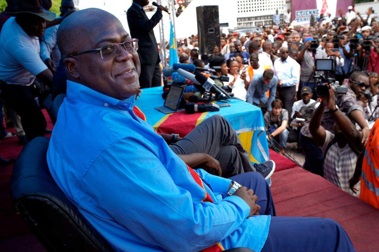 Congo opposition candidate accepts election delay, for now