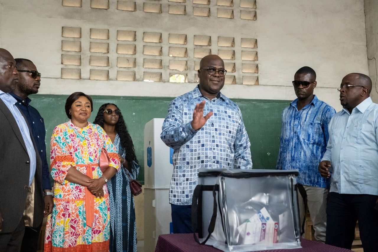 Congo enters its second day of voting after a chaotic rollout forced ...