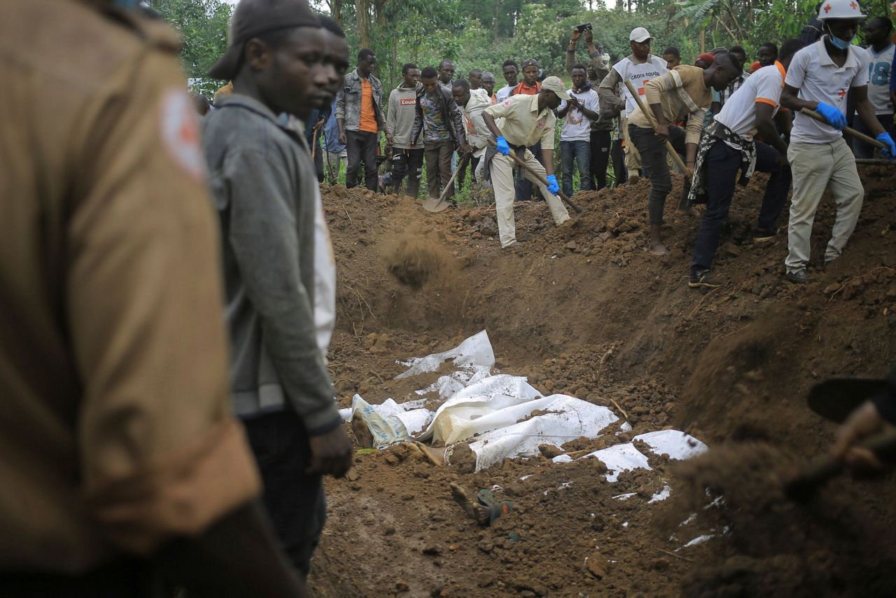 Eastern Congo hit by rebel attacks; 45 civilians killed