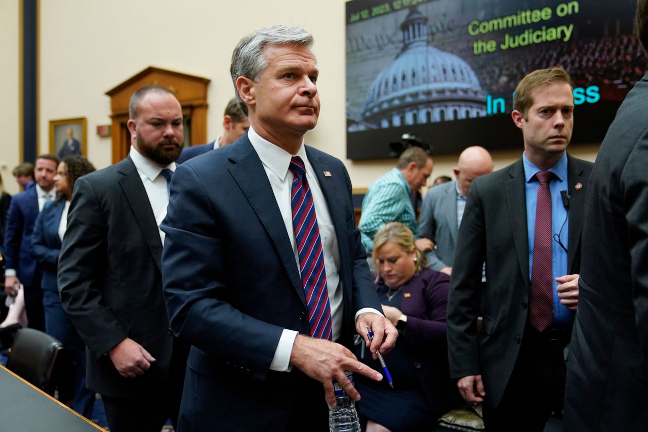 FBI director set to clash with Republicans on the Trump case, Hunter ...