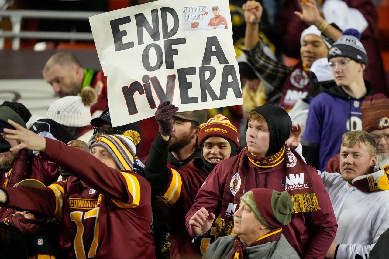 Commanders fire coach Ron Rivera as new ownership begins making changes