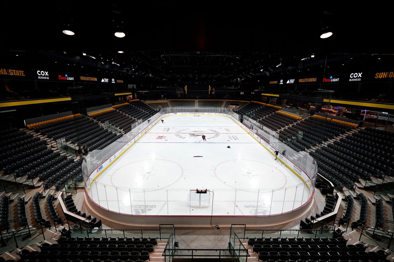Arizona Coyotes ready to party at The Mullett