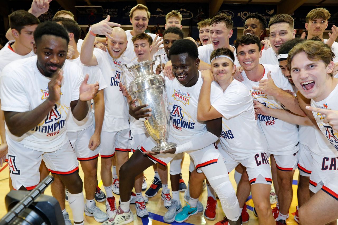 Ballo, No. 14 Arizona beat No. 10 Creighton for Maui title