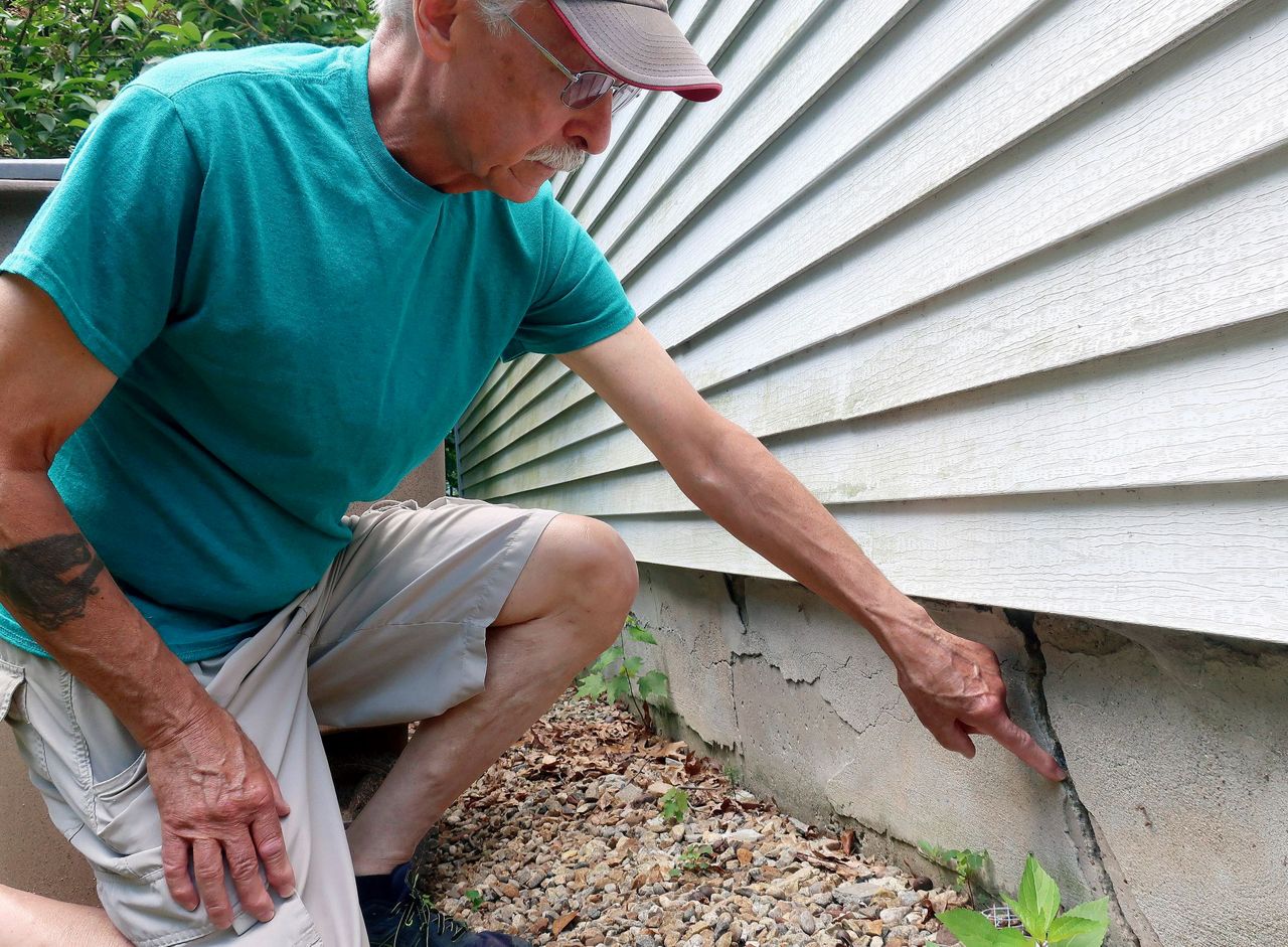 In a state with crumbling home foundations, relief arrives
