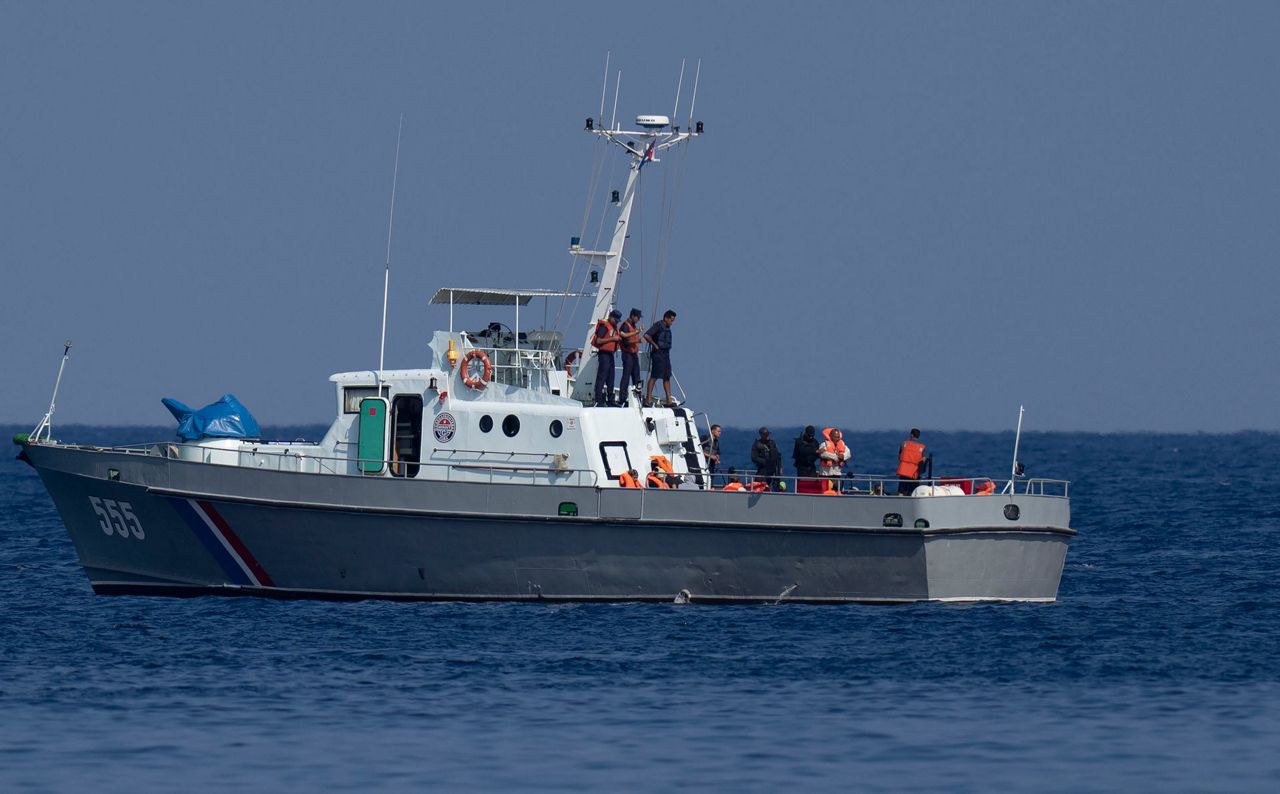 Cuban curiosity: Raft with US flag caught in plain view