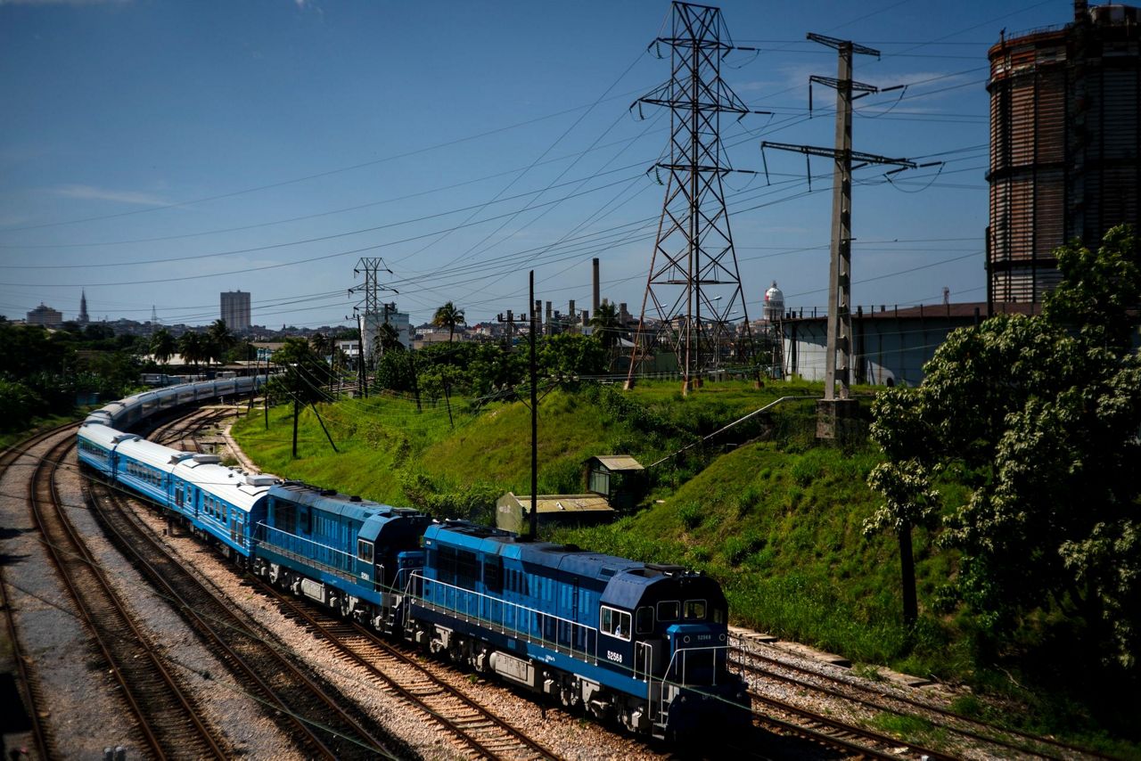 Cuba debuts modern Chinese train as rail overhaul begins