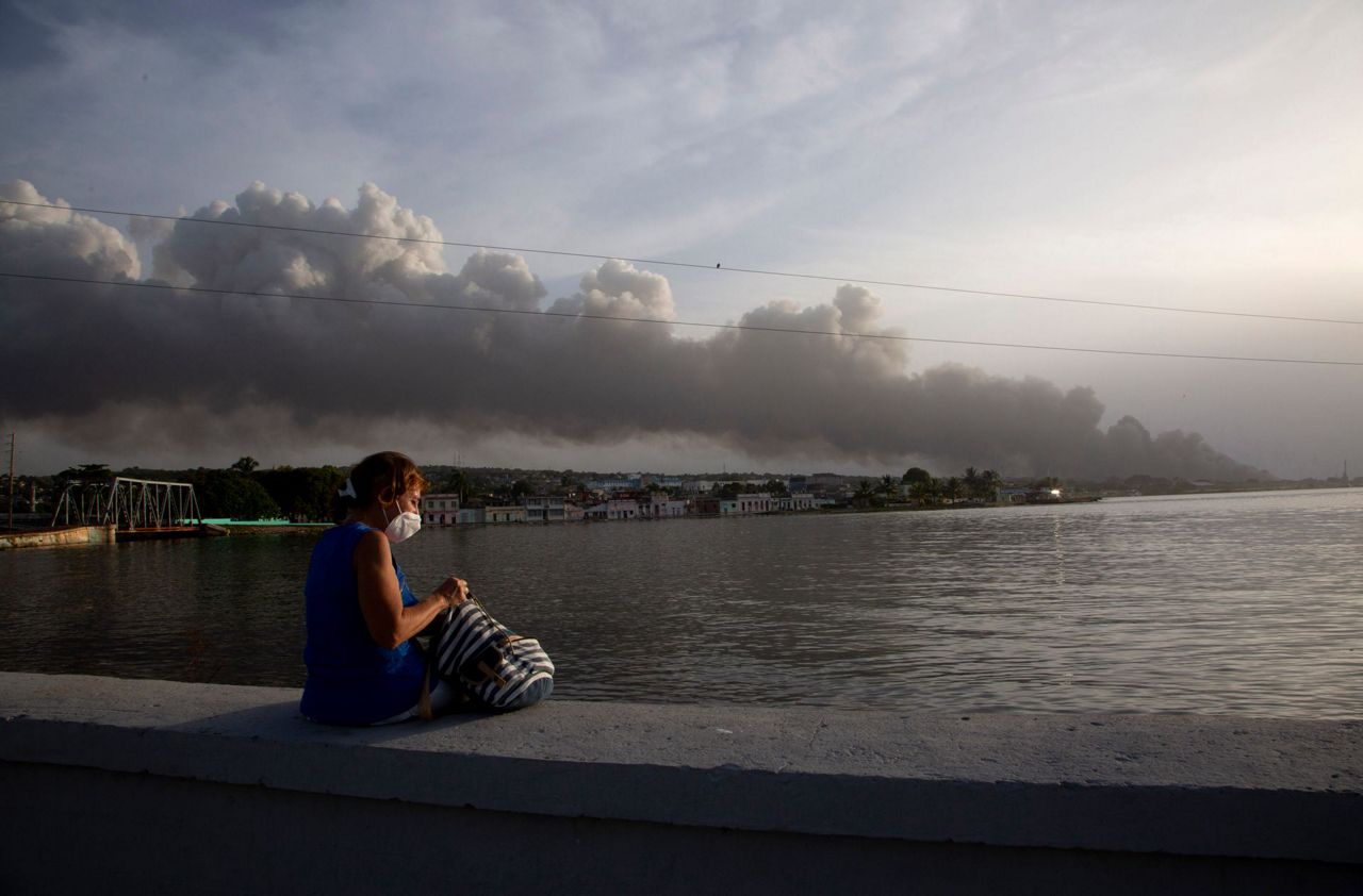 Raging fire consumes 4th tank at Cuba oil storage facility