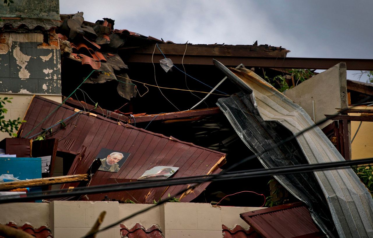 Tornado hits Havana; Cuban president says 3 dead, 174 hurt