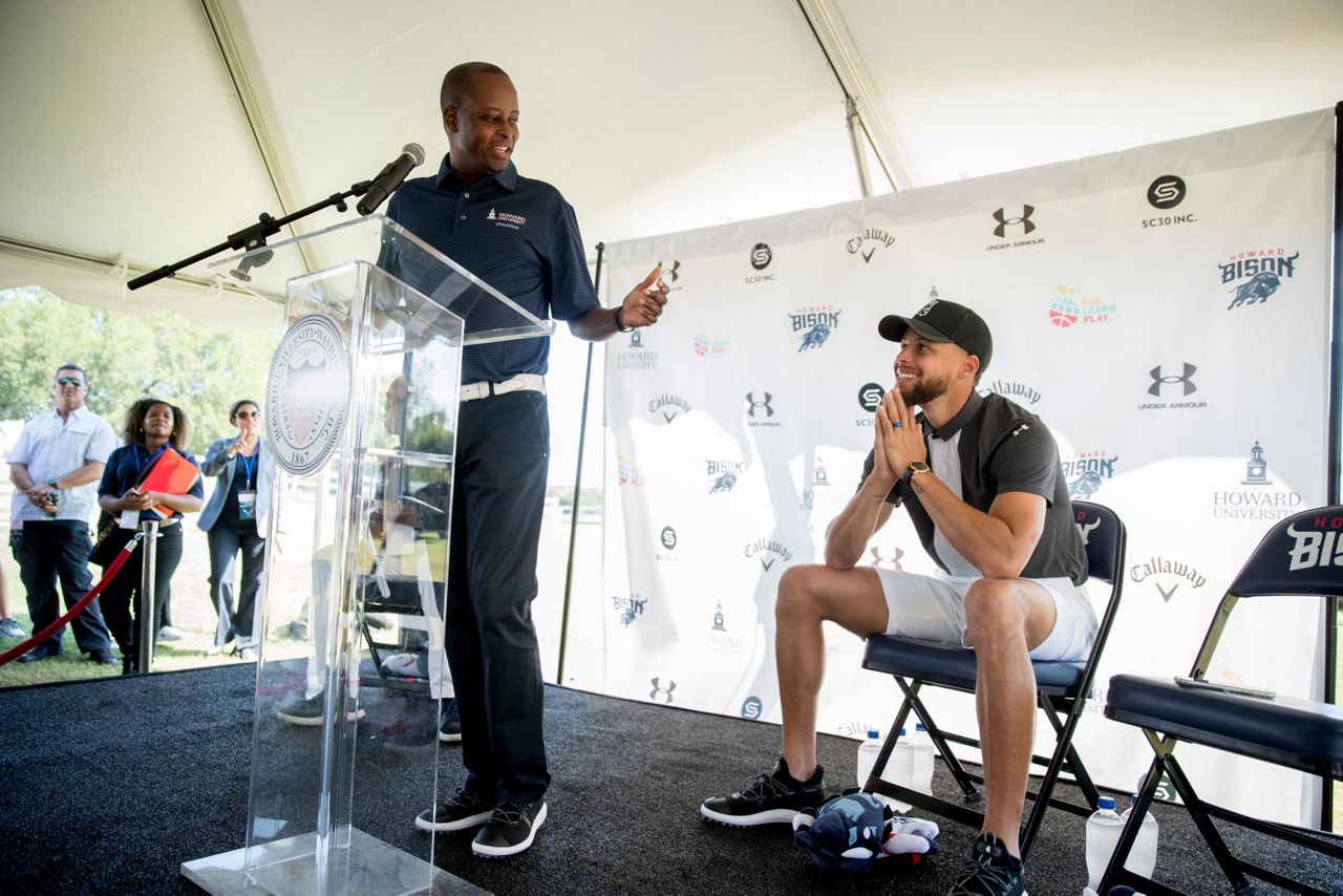 NBA's Steph Curry helps Howard U. start Division I golf team