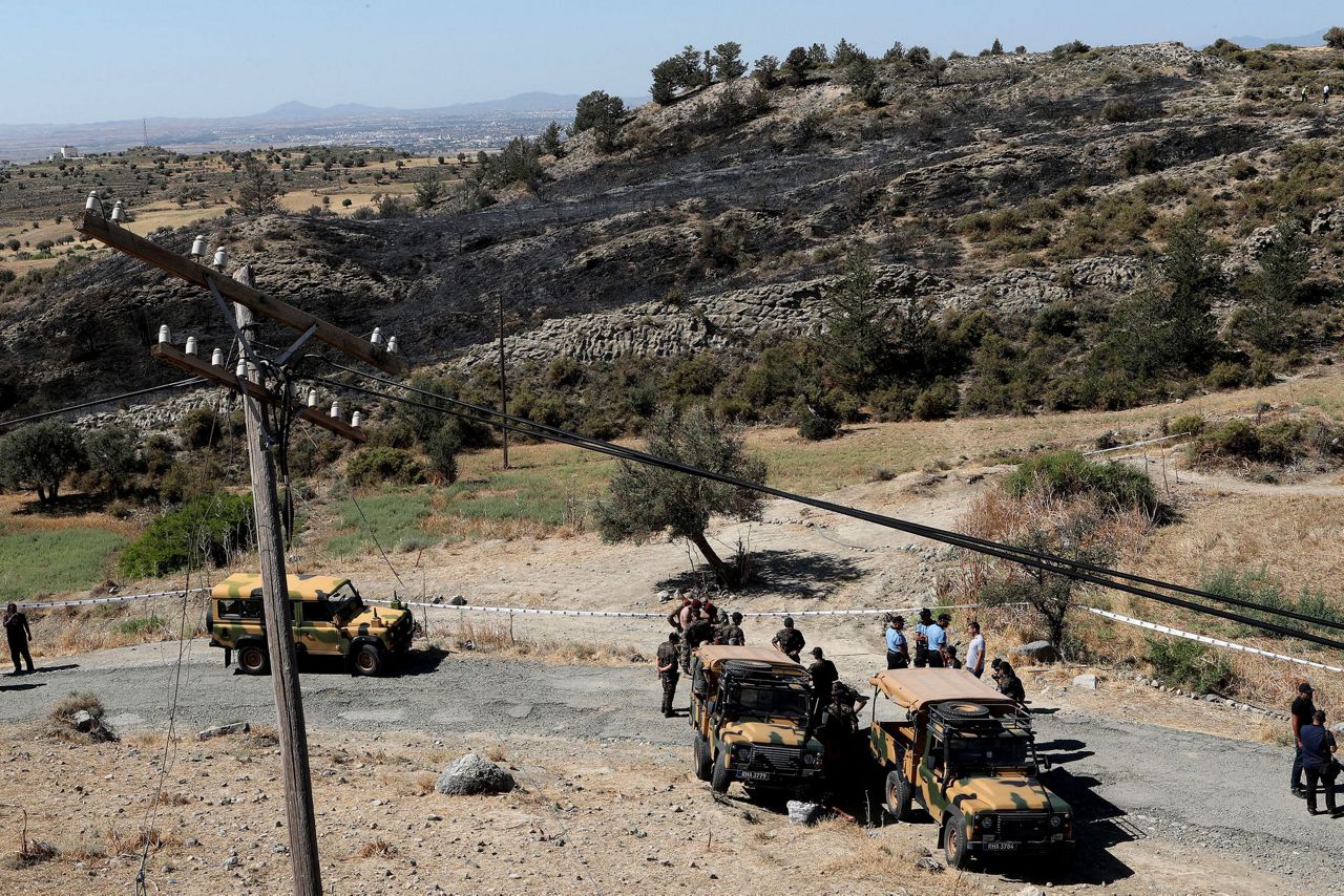 Turkish Cypriots investigating blast in breakaway north