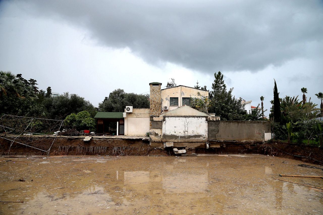 Turkish Cypriot police: 3 dead in flash flooding