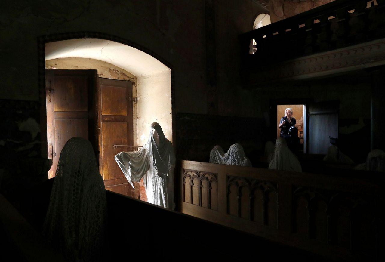 AP PHOTOS: Czech 'ghost church' gets new life from tourism