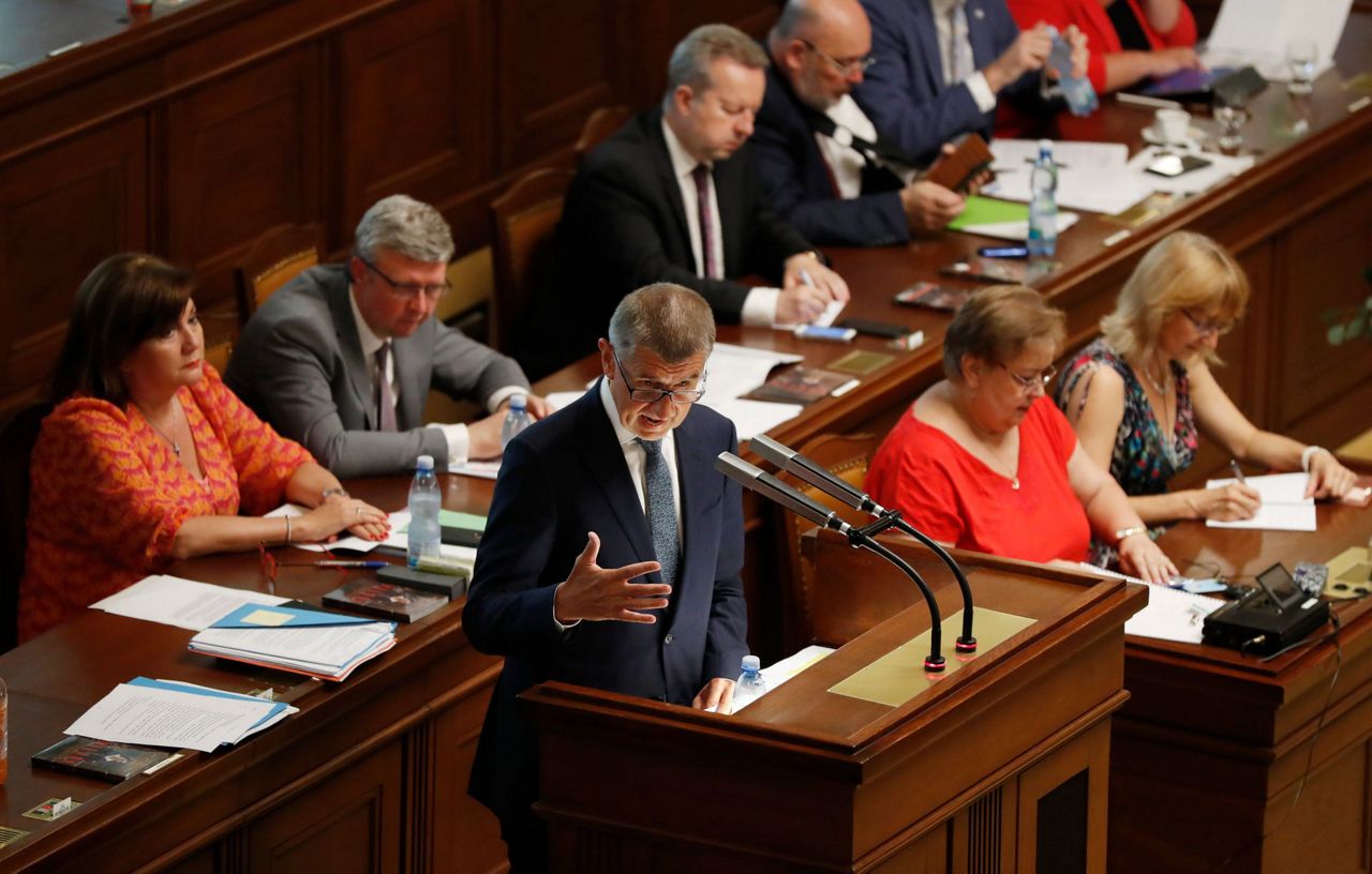 Czech Cabinet survives no-confidence vote over PM's scandal