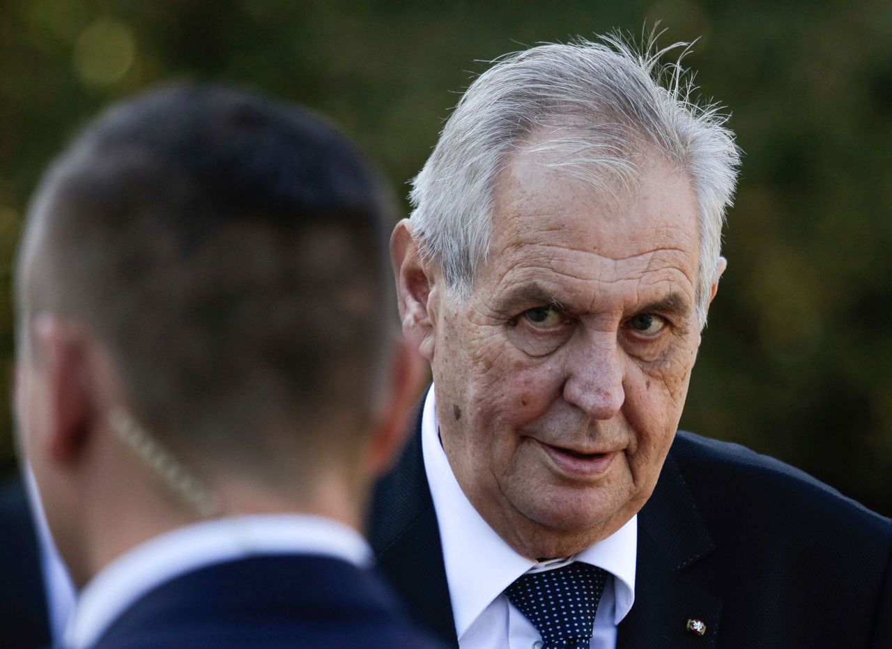 Czech senators say president violated country's constitution