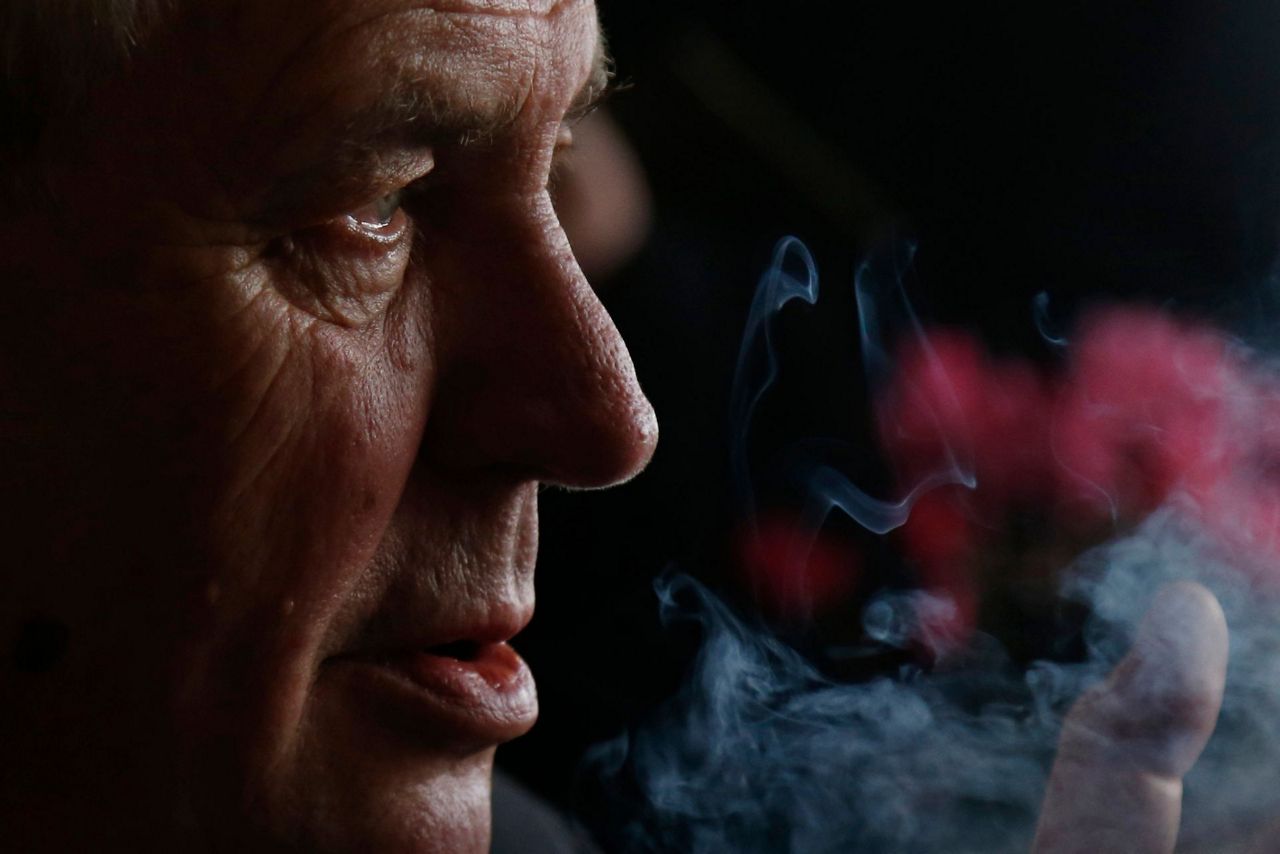 Czech President Milos Zeman leaves, opponents celebrate