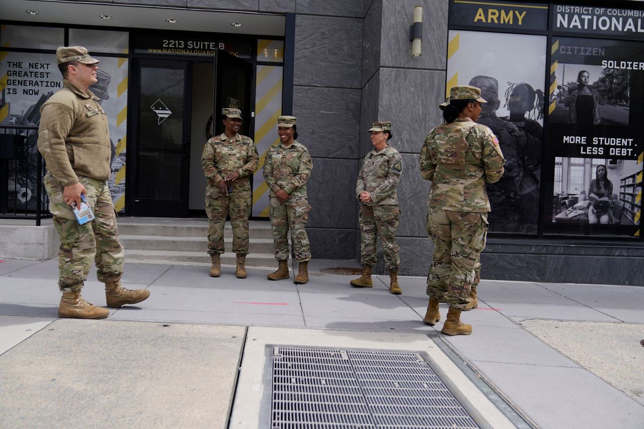 DC's National Guard takes to the streets in recruitment push