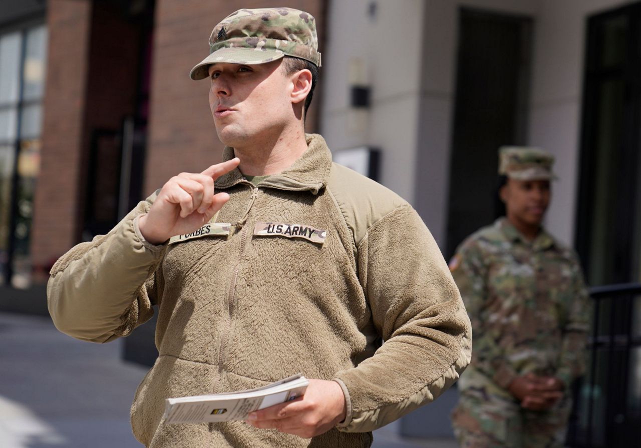 DC's National Guard takes to the streets in recruitment push