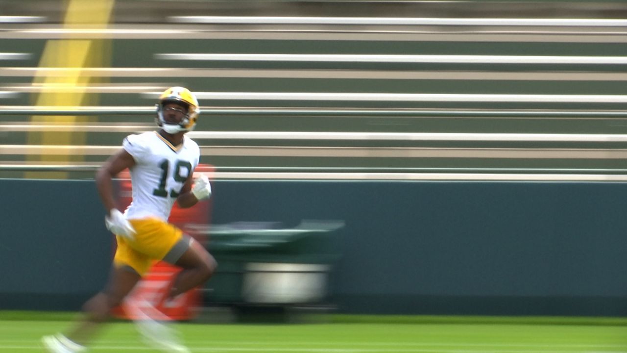 Rookie celebrates Father's Day with former Packers player