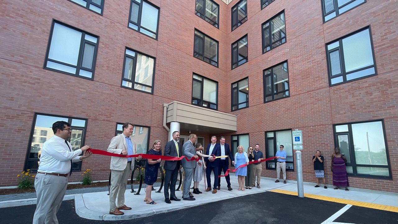 Worcester affordable housing ribbon cutting