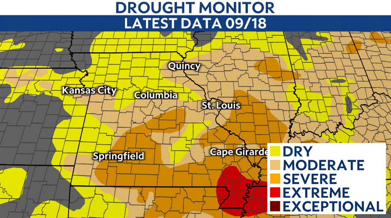 St. Louis' drought could leave leaf peepers disappointed