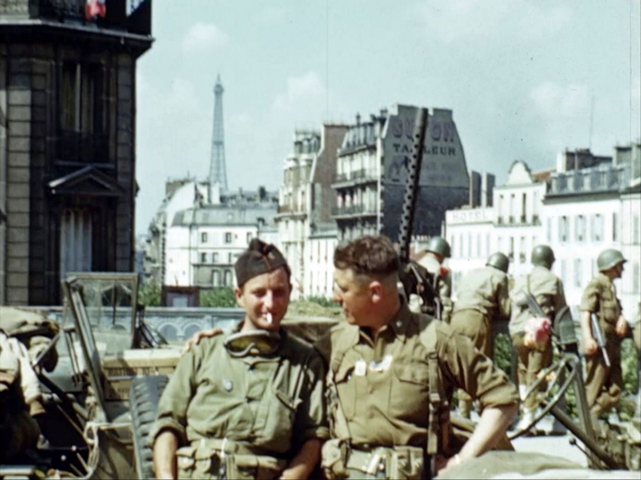 Rare color footage brings D-Day memories alive, 75 years on