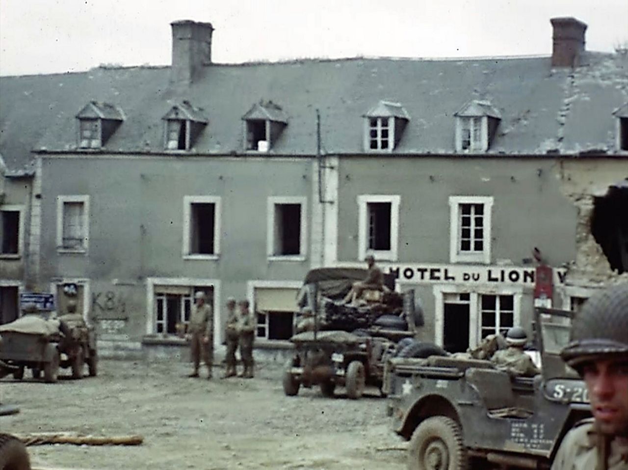 Rare color footage brings D-Day memories alive, 75 years on