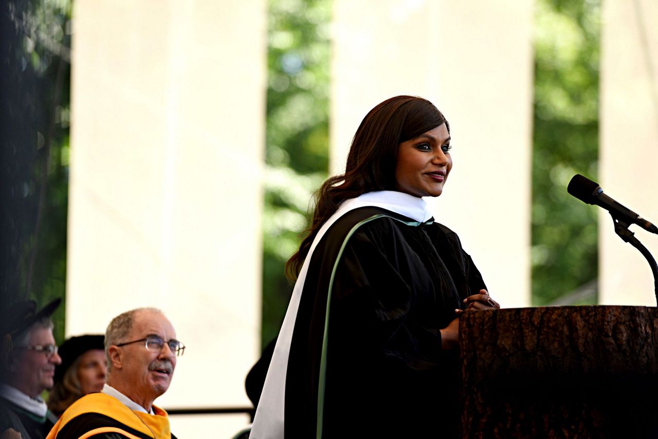 Dartmouth's Mindy Kaling speaking at alma mater's graduation