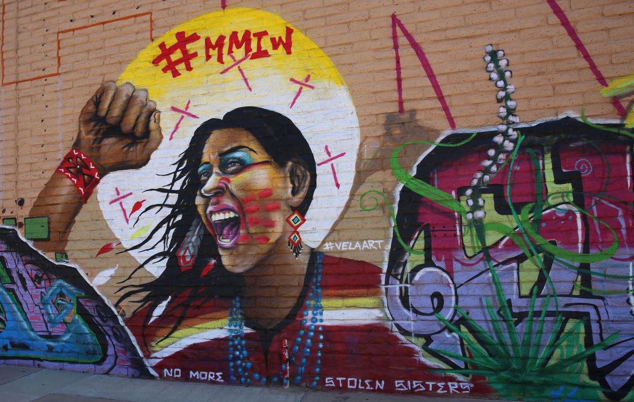 New Mexico mural focuses on missing Native American women