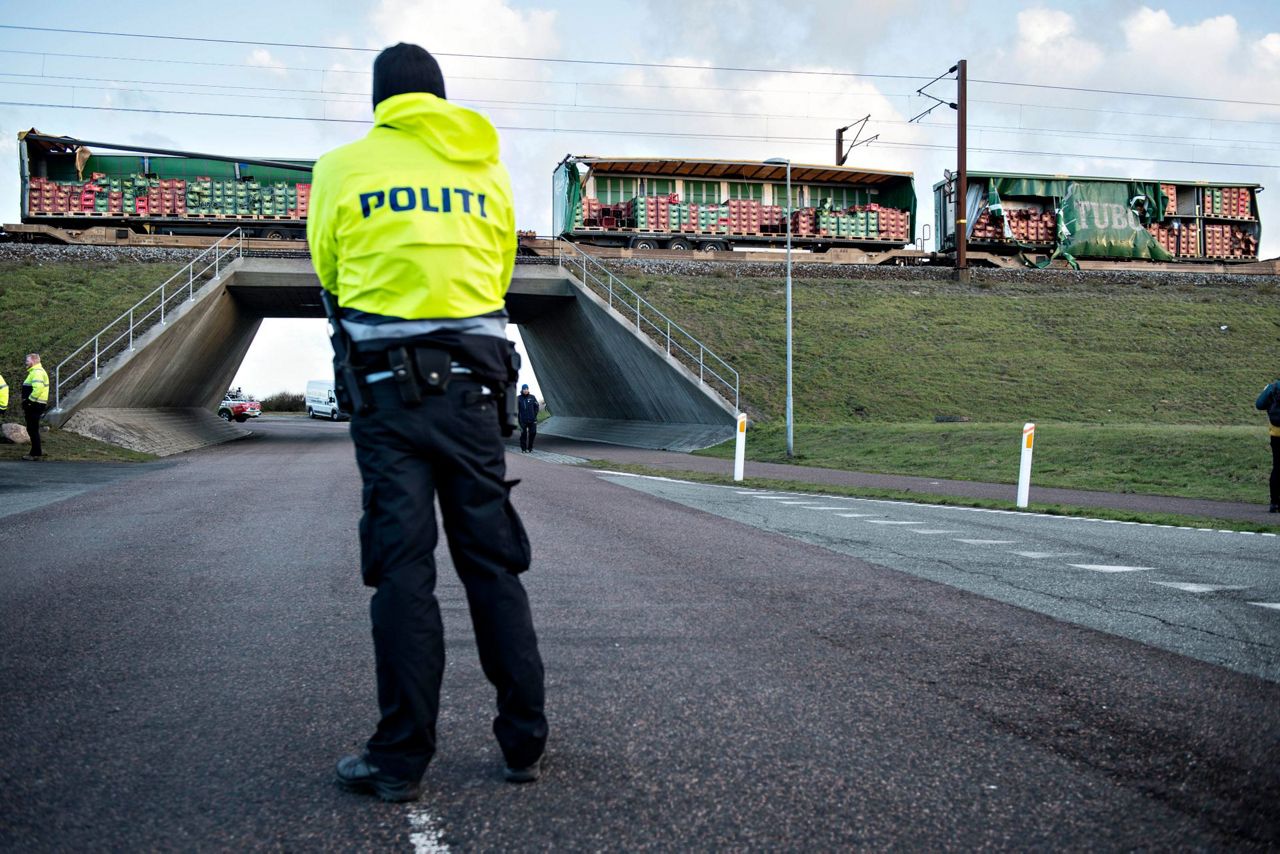 Police: Several killed in Danish bridge train accident