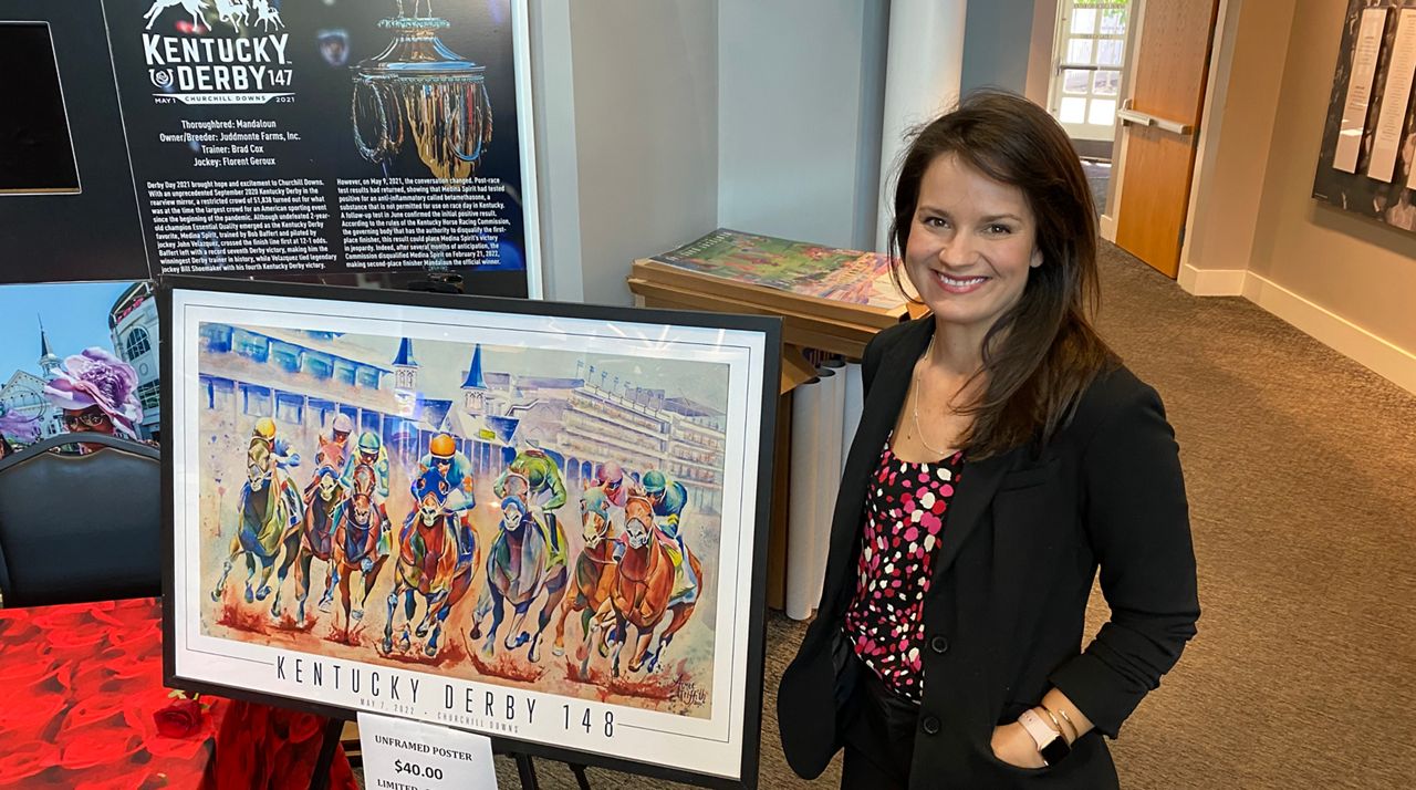 Meet the artist behind the official Kentucky Derby poster