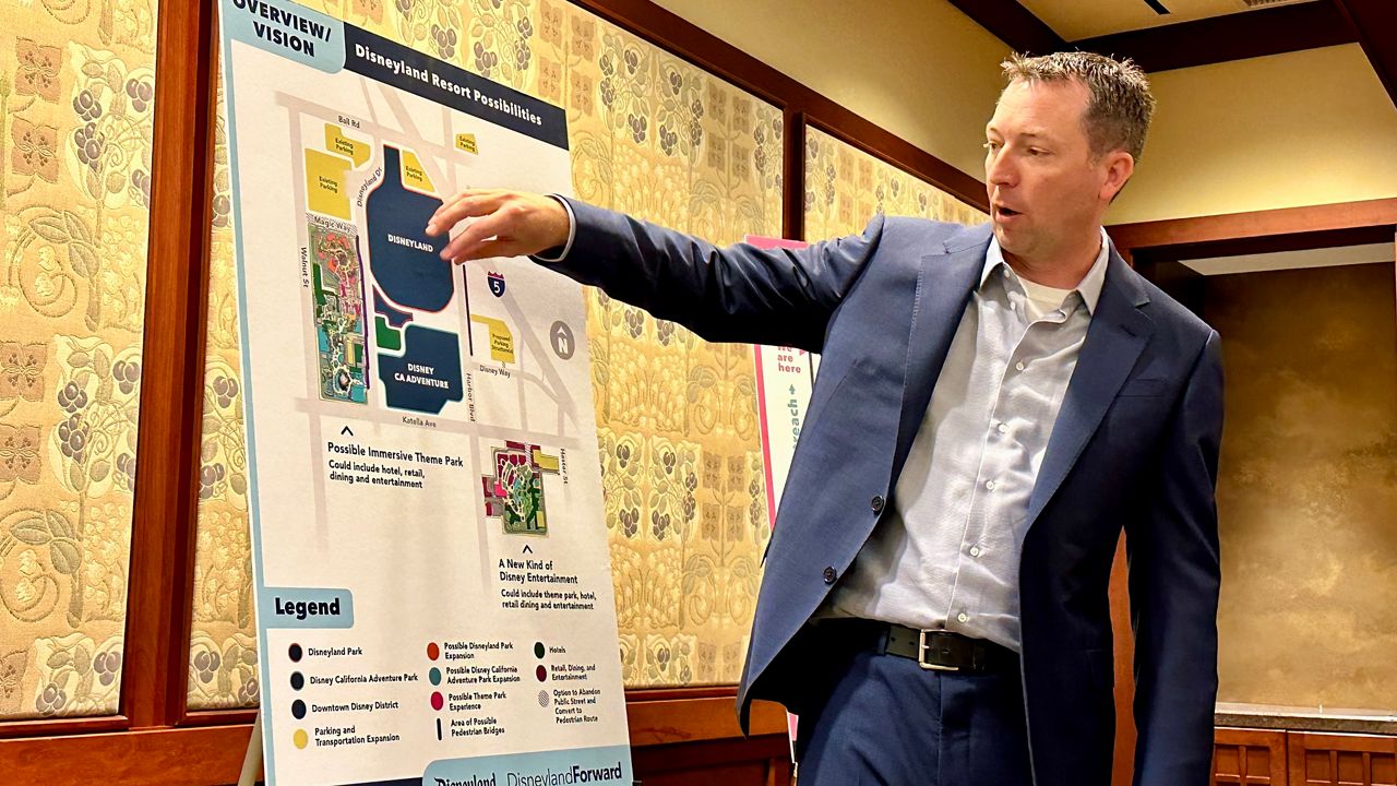 Disneyland Forward could generate $244 million a year