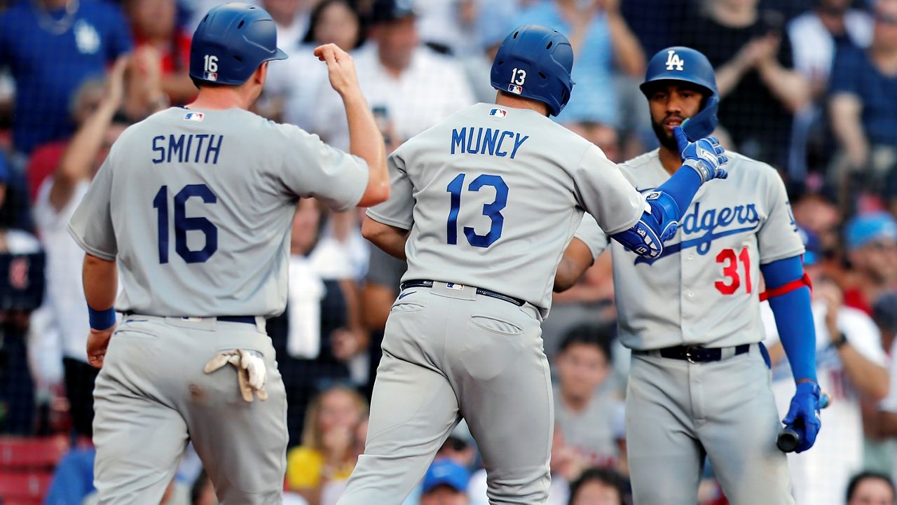 Red Sox past Dodgers and Mookie Betts, 8-5