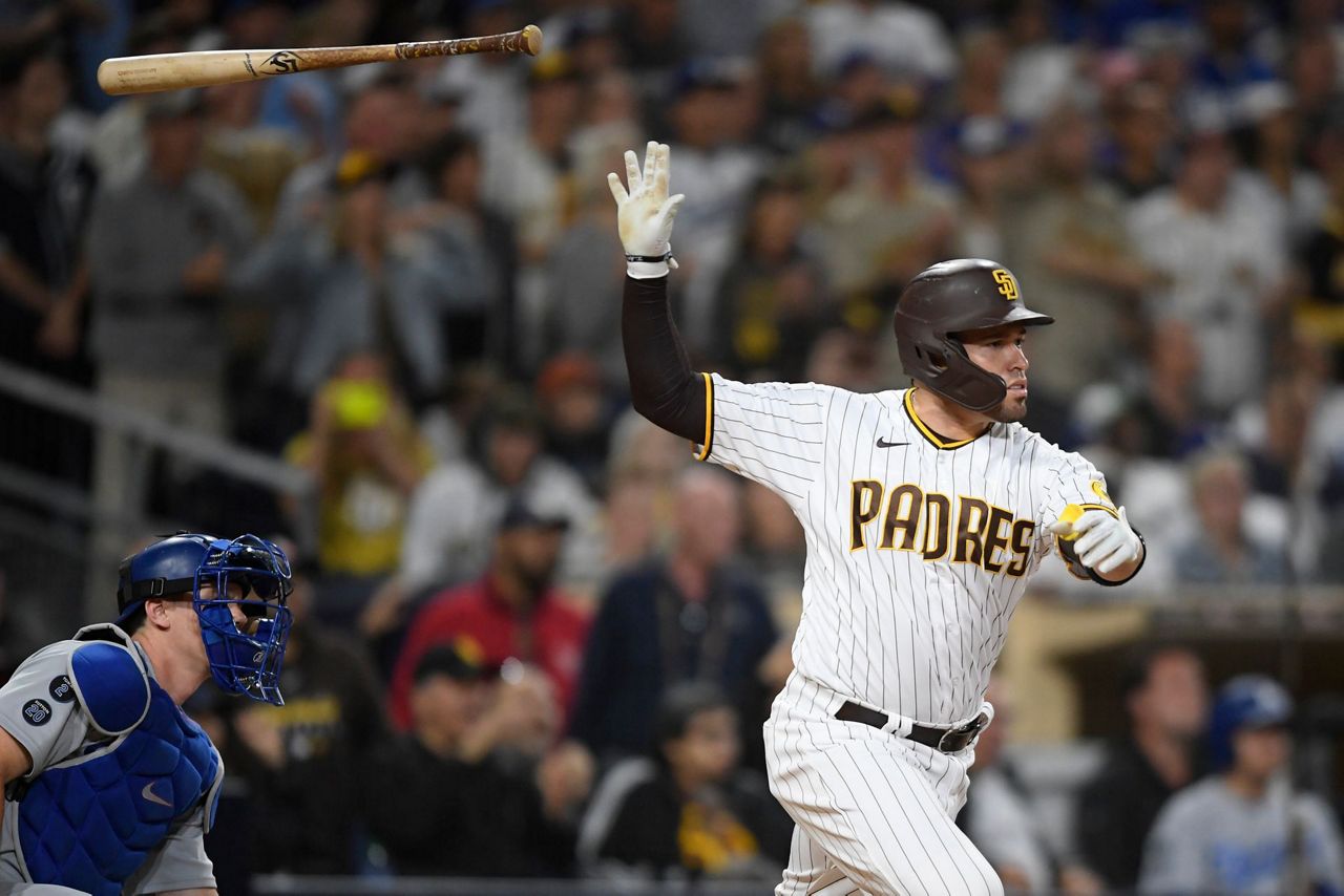 Padres beat Dodgers 5-3 for 1st sweep of rivals in 8 seasons