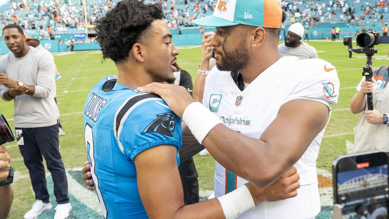 Tua, Dolphins keep offense churning against Panthers