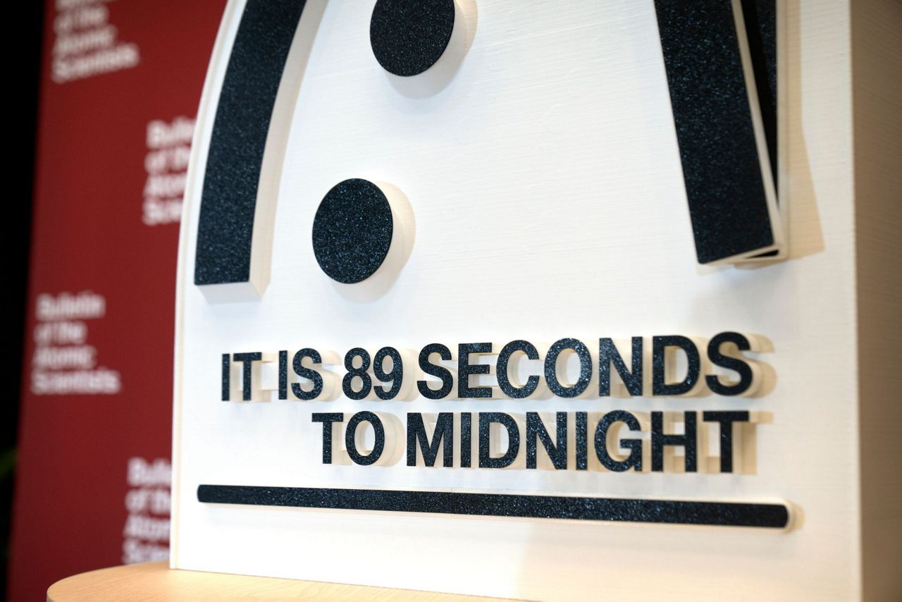 'Doomsday Clock' moves closer to midnight amid threats of climate ...