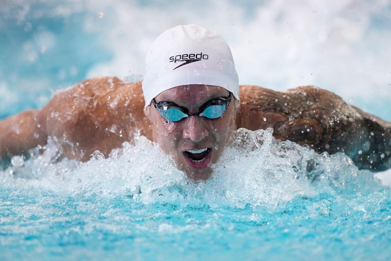 Olympic star Caeleb Dressel returns to pool in Atlanta, first meet in ...