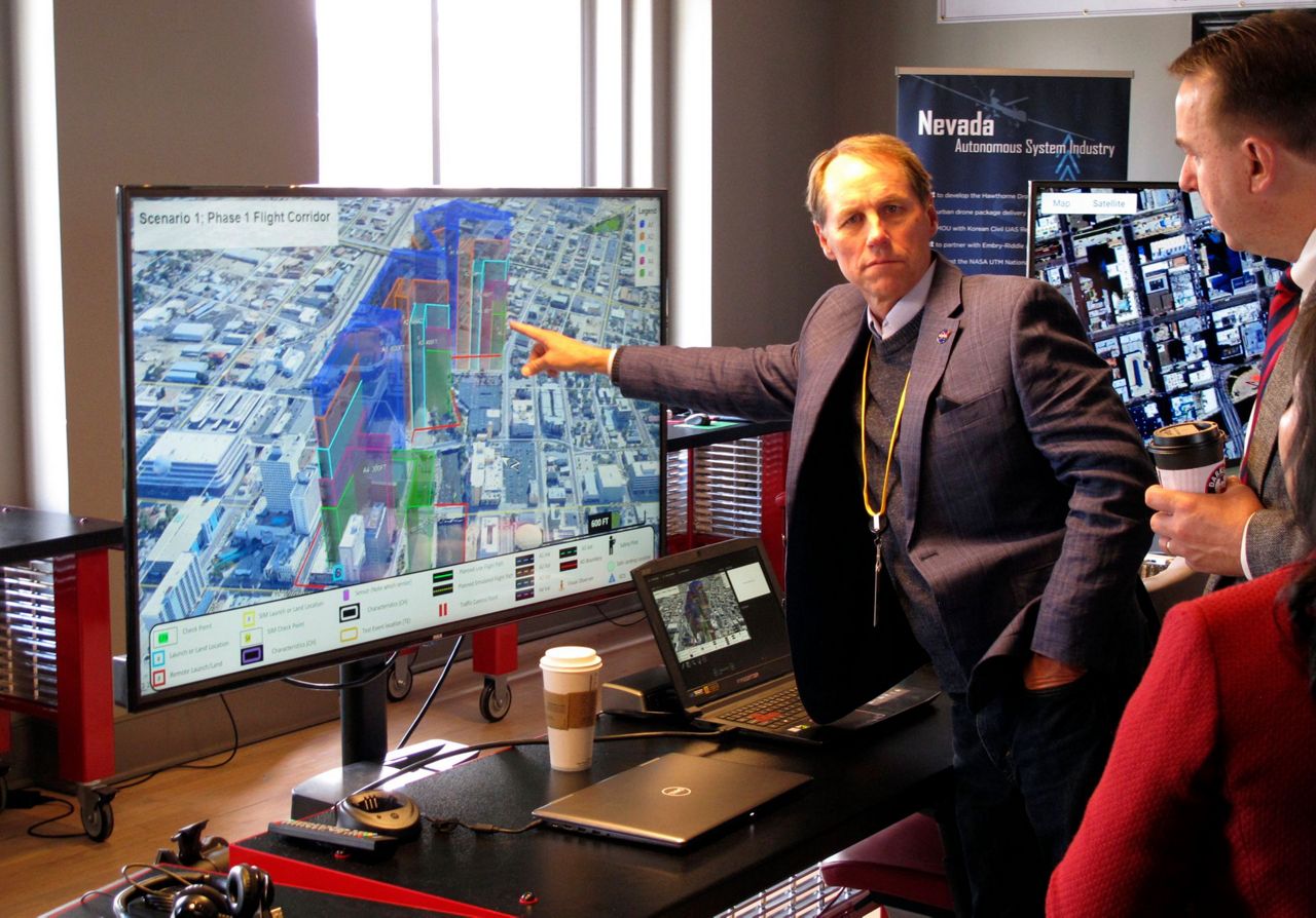 NASA's first-of-kind tests look to manage drone in cities