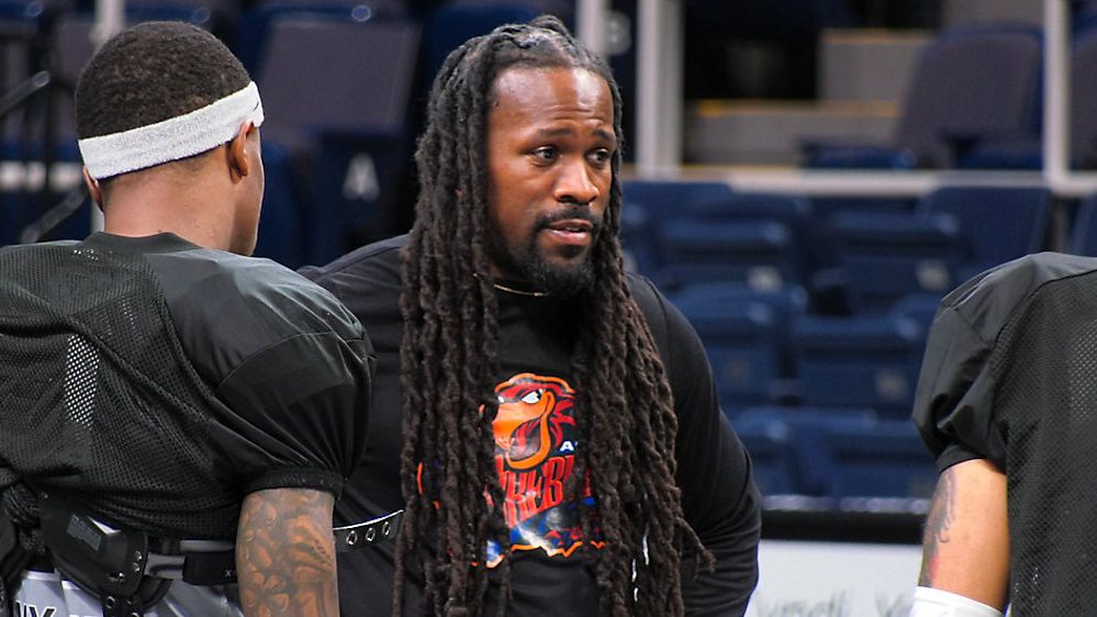 Albany Firebirds Dwayne Hollis Brandon Sesay Arena Football