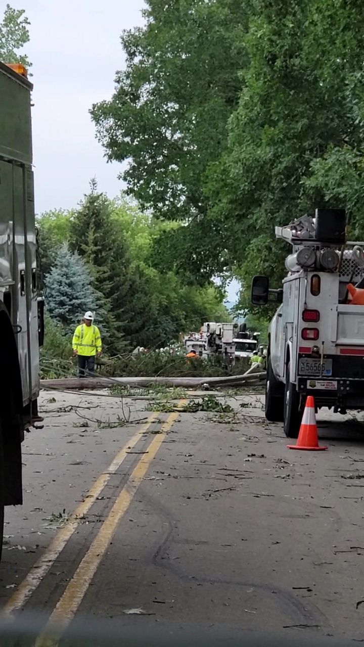 Take a look at the severe storm damage around Wisconsin