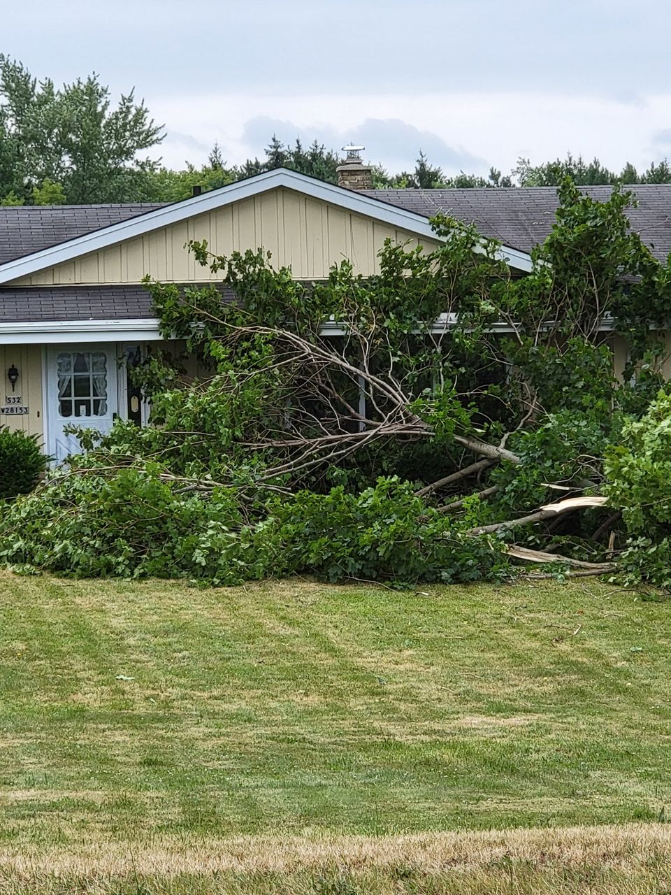 Take a look at the severe storm damage around Wisconsin