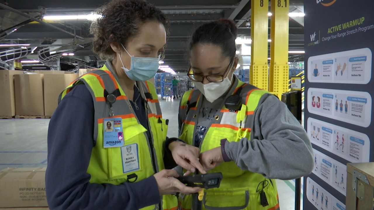 Ericka Harrison is leading the way at the Amazon Air Hub