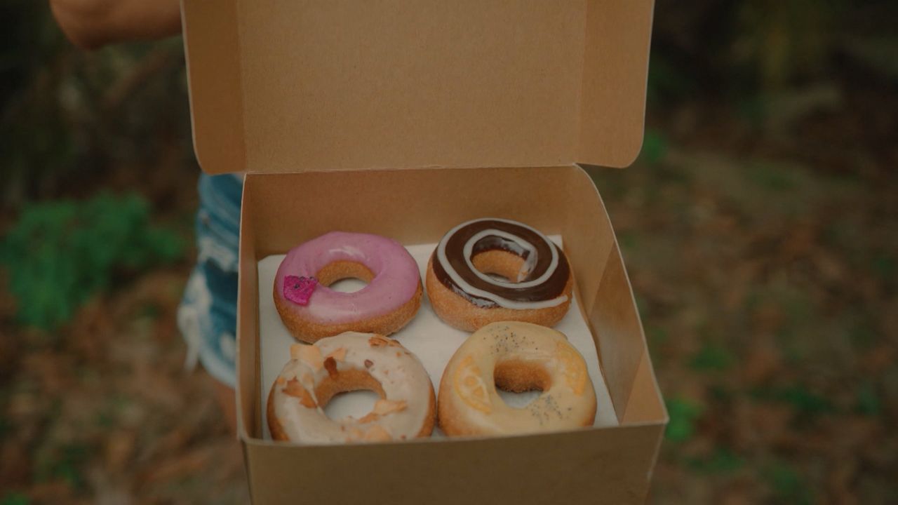 Holey Grail Donuts: The original taro donut