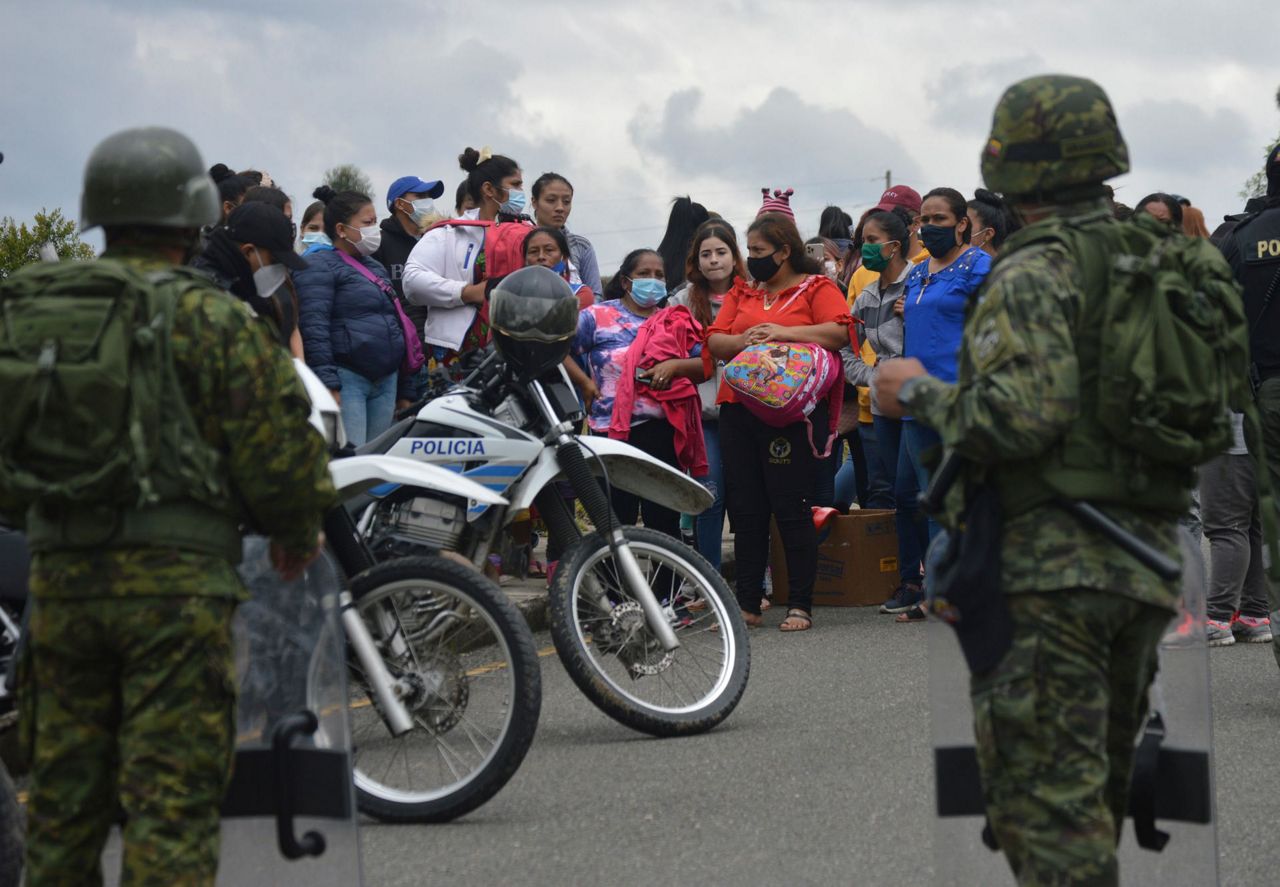 Authorities: Prison riots in Ecuador leave 62 dead