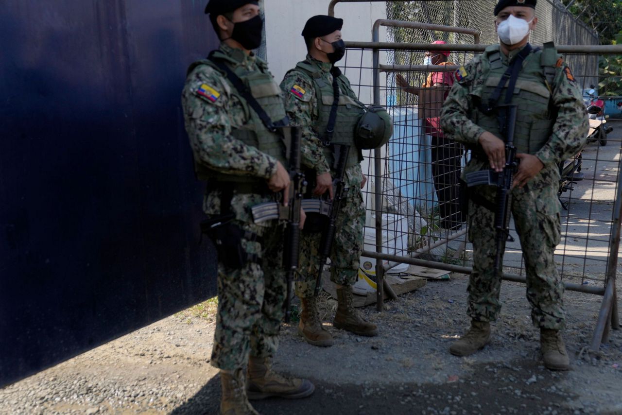 Fighting among prison gangs in Ecuador kills 18, dozens hurt