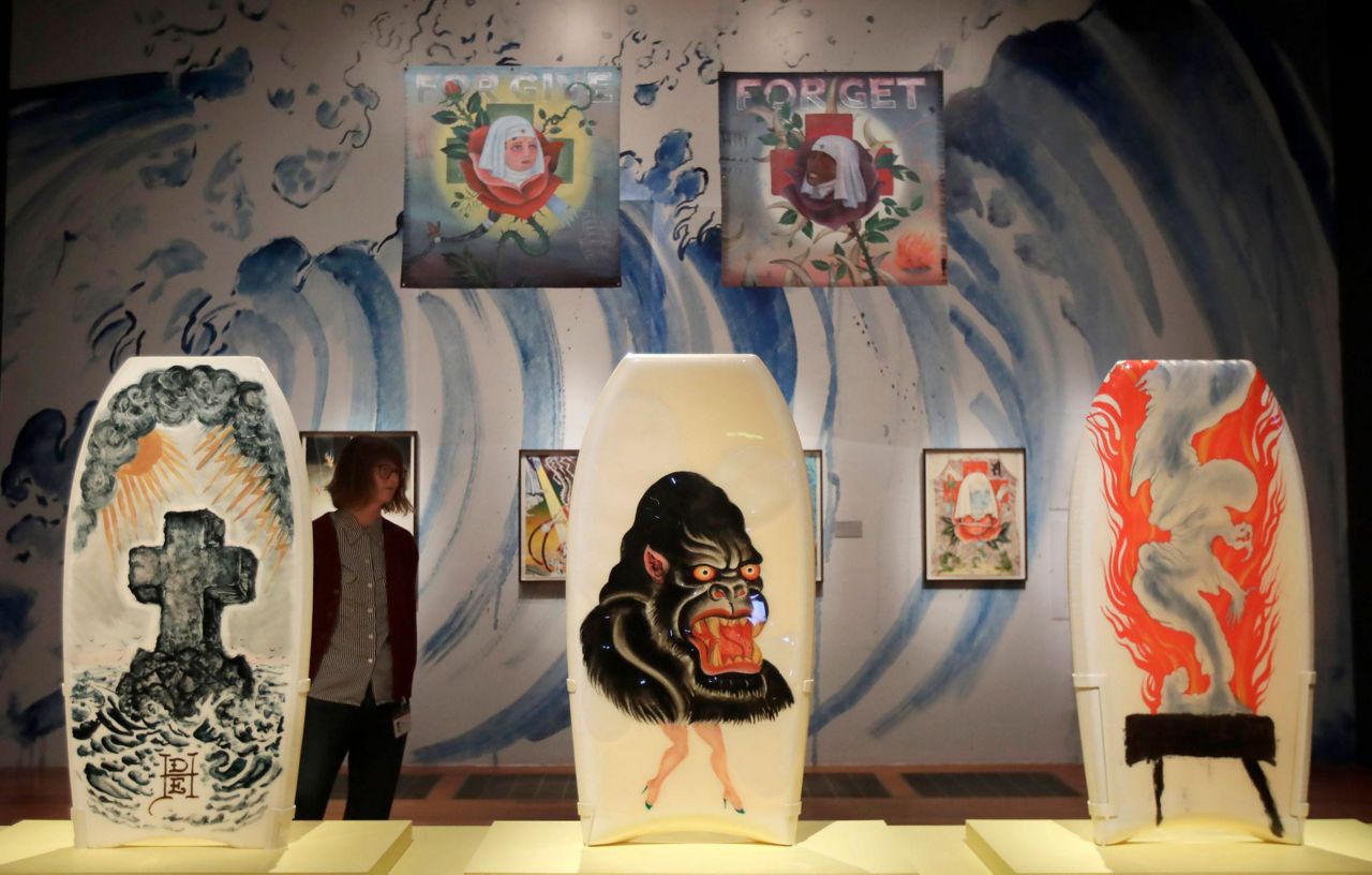 Ed Hardy's first retrospective paints him as fine artist