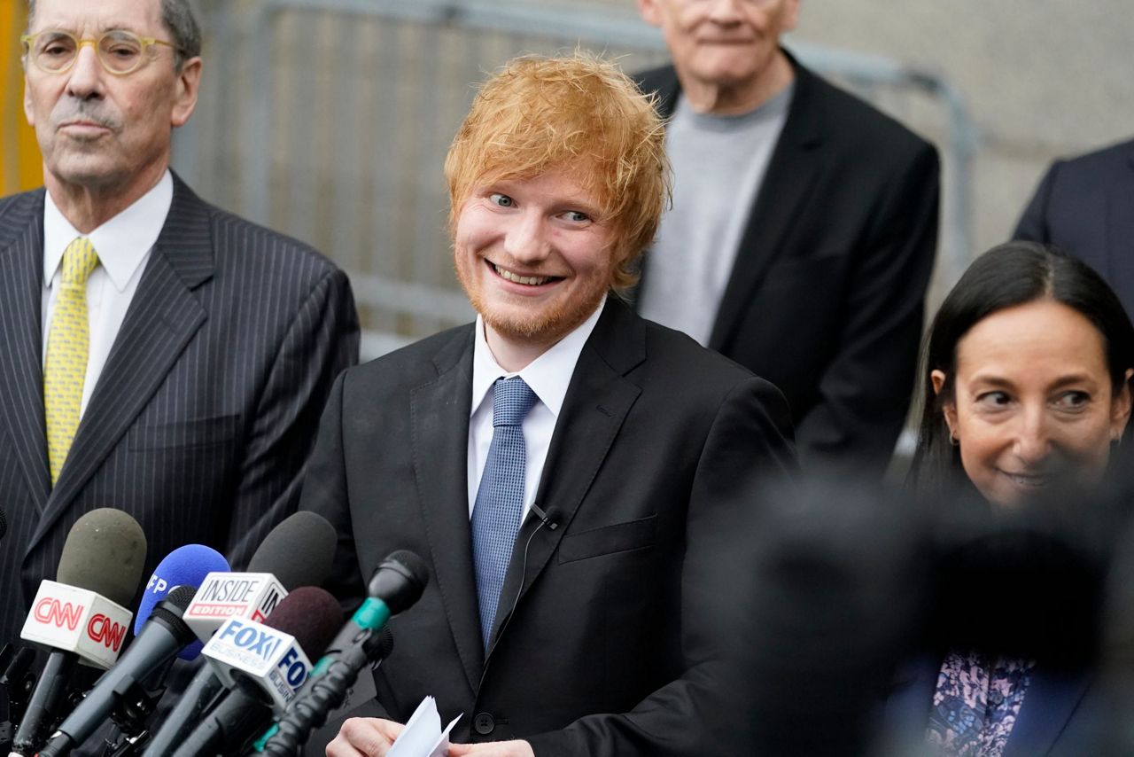 Jury finds Ed Sheeran didn't copy Marvin Gaye classic