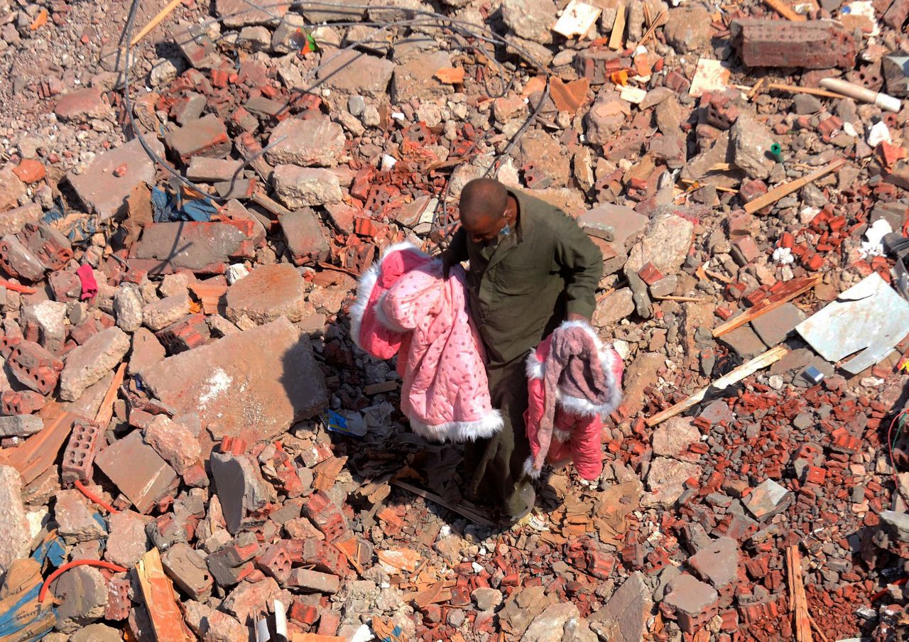 Infant found alive after Egypt building collapse