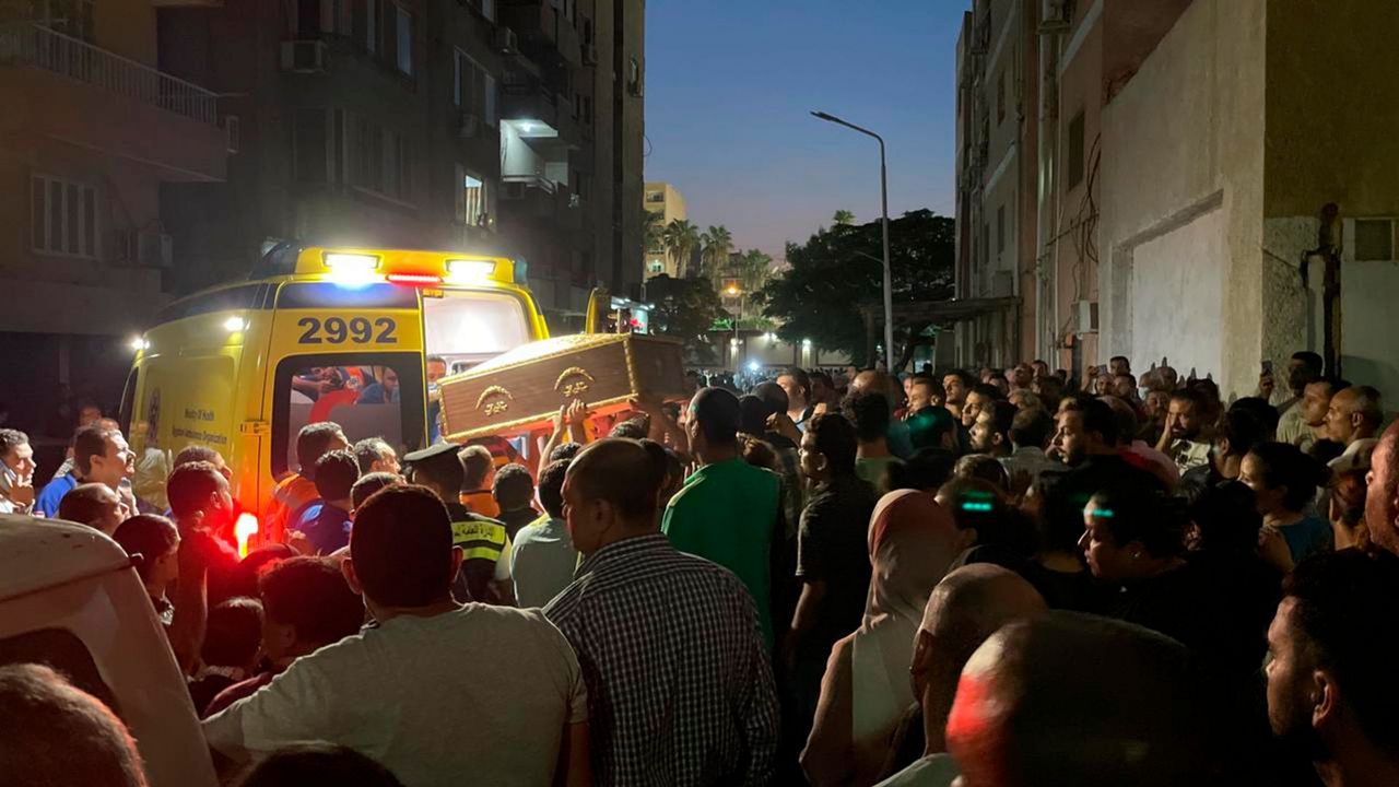Safety concerns after deadly fire rips through Egypt church