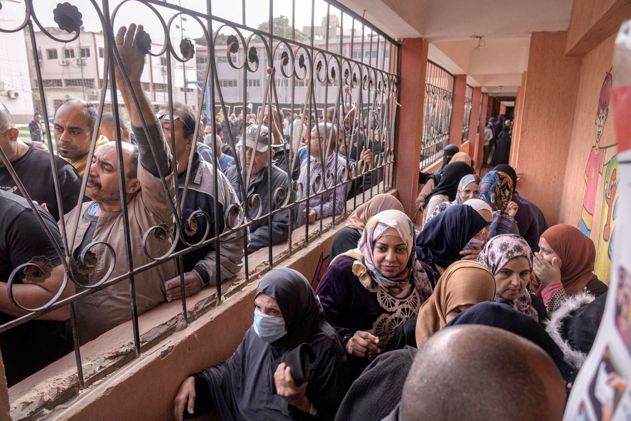 Egyptians vote for president, with el-Sissi certain to win