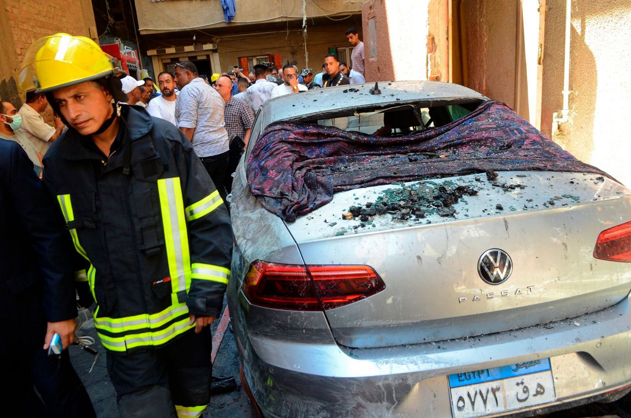 Officials: Fire at Coptic church in Cairo kills 1, hurts 55